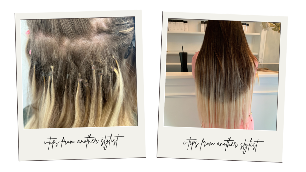 Different Hair Extension Techniques - Olivia Christensen Salon