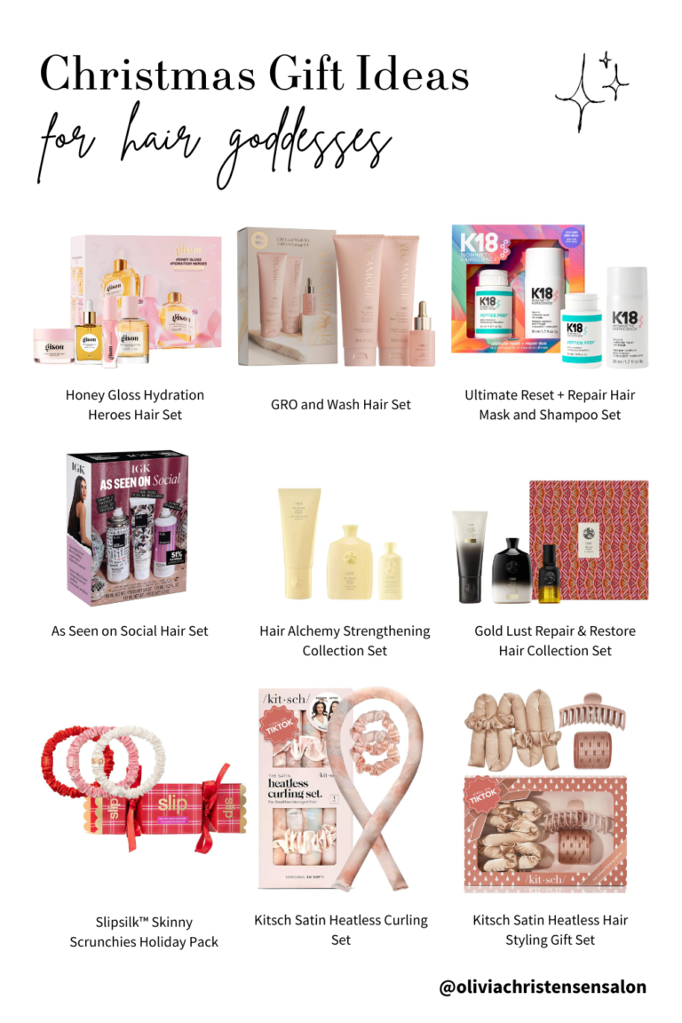 Christmas Gift Guide for Hair Goddesses - Olivia Christensen Salon