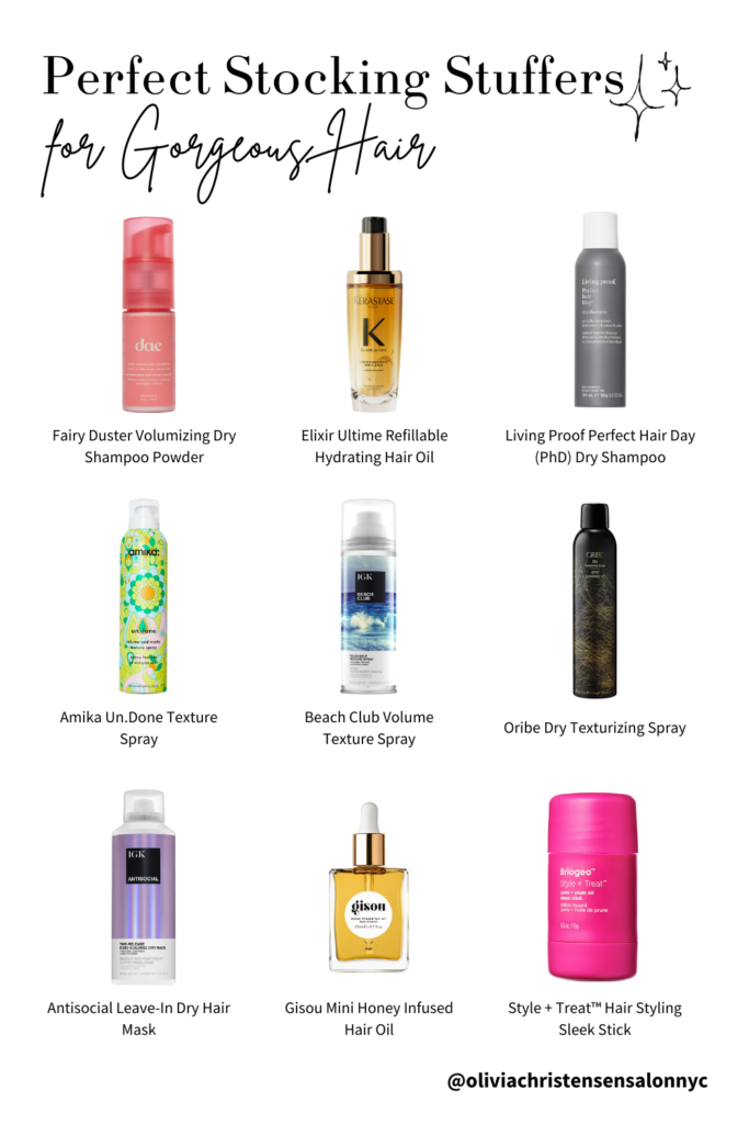 The Perfect Stocking Stuffers for Gorgeous Hair - Olivia Christensen Salon